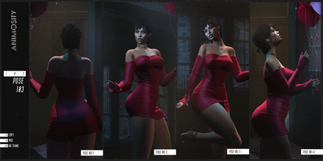 Second Life Marketplace - Animosity - 103 Pose Pack w/Prop